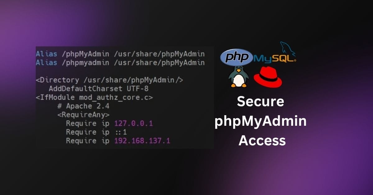 How To Secure Phpmyadmin Access On Your Server Best Practices